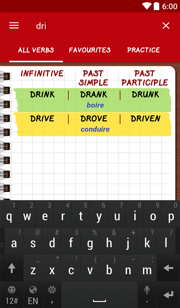 Color Verbs – English Irregular Verbs – NikitaDev Color Verbs – English Irregular Verbs – NikitaDev