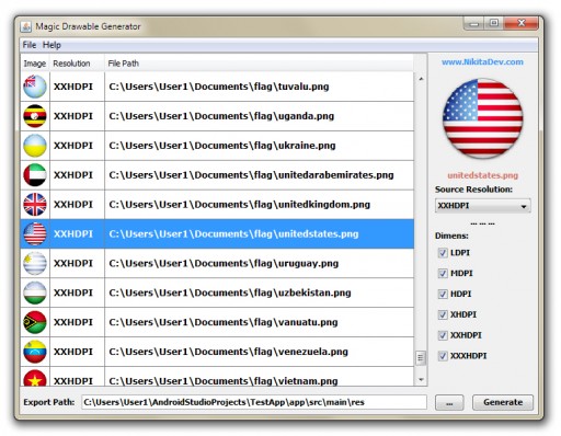 Magic Drawable Generator – NikitaDev